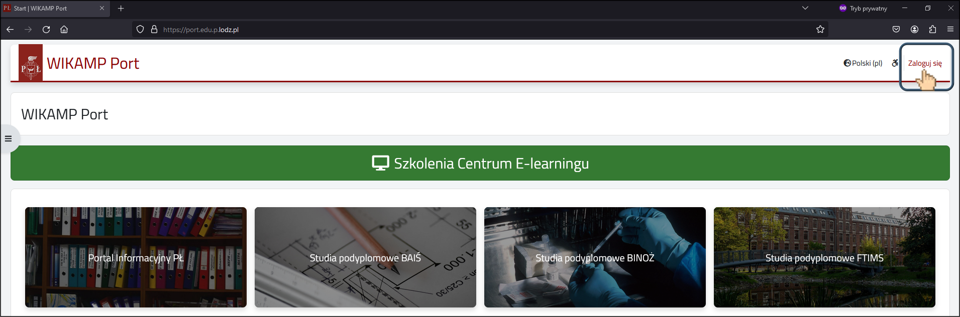 WIKAMP Port: Studia podyplomowe - Instrukcja dla kandydatów (wersja 2022) | WIKAMP Port
